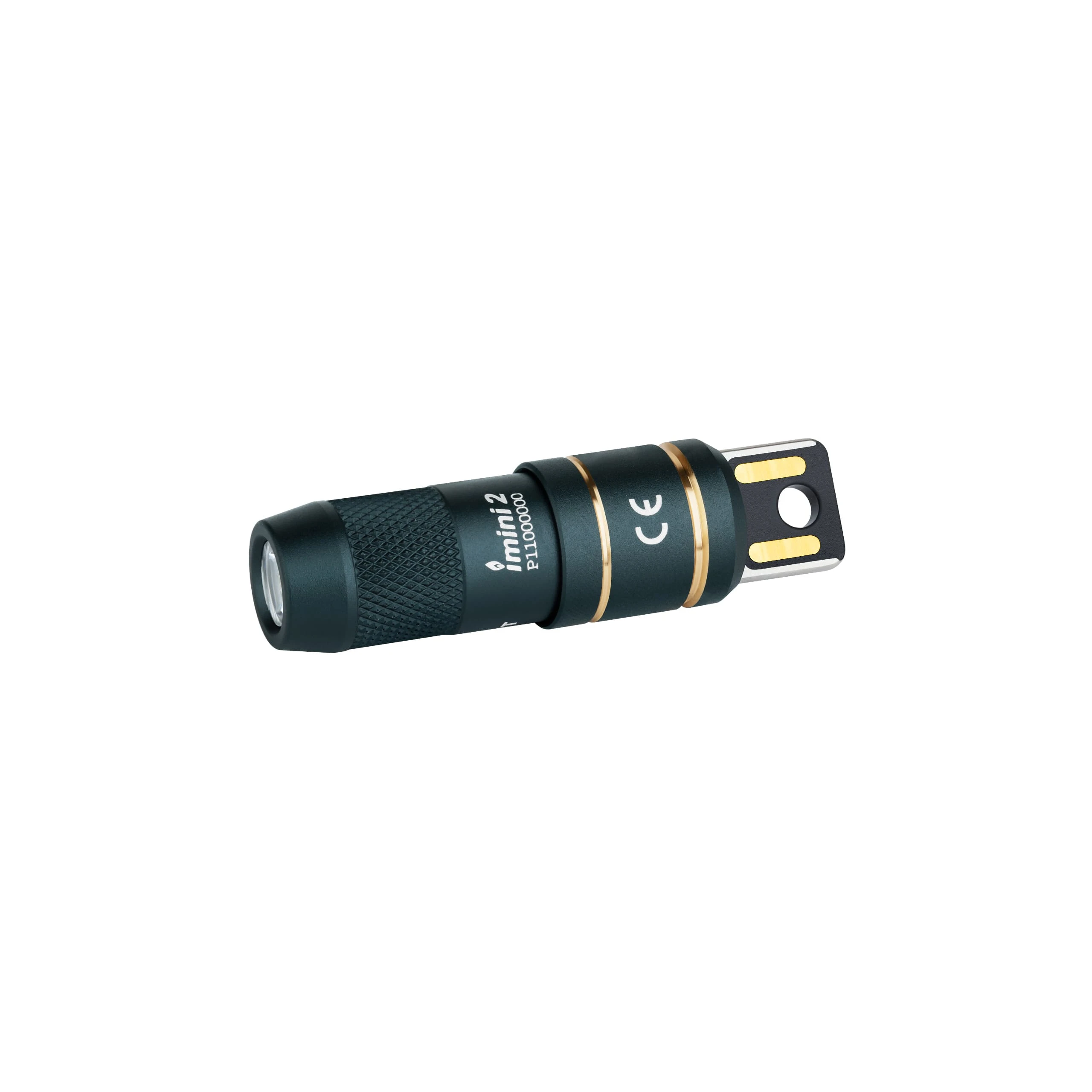 imini 2 rechargeable mini flashlight USB magnetic keychain EDC light ...