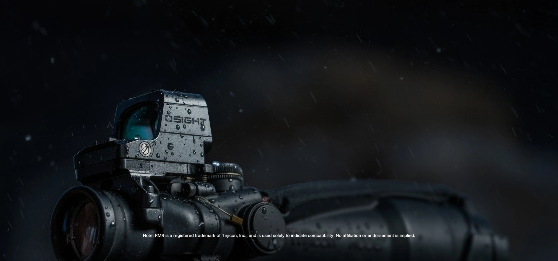 Osight XR Enclosed Red Dot Sight RMR Footprint & MRS - Olight