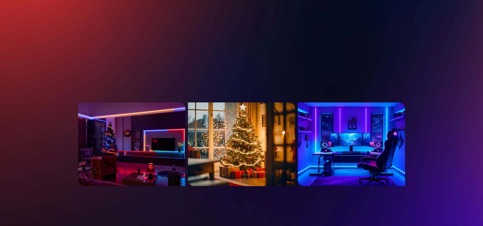 Ostrip 2 RGB LED Strip Light Sphere C Aurevo Smart Music Sync App - Olight