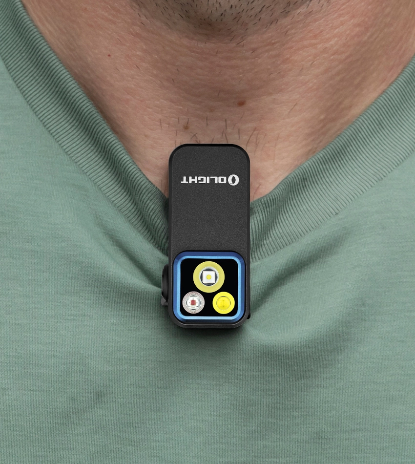 Oclip Pro: Versatile Clip-On Flashlight with Red Light - Olight