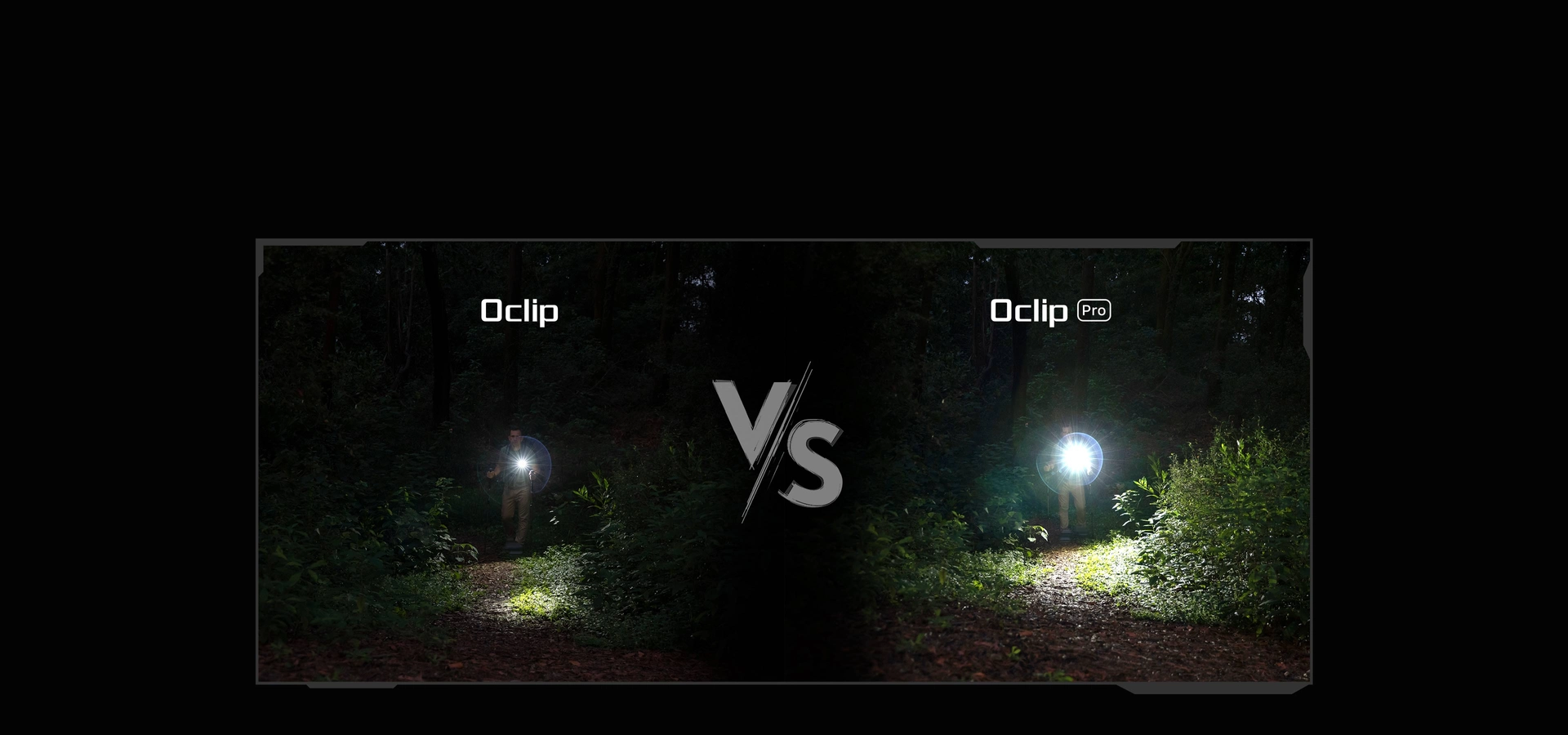 Oclip Pro clip on flashlight triple mode USB C rechargeable EDC light ...