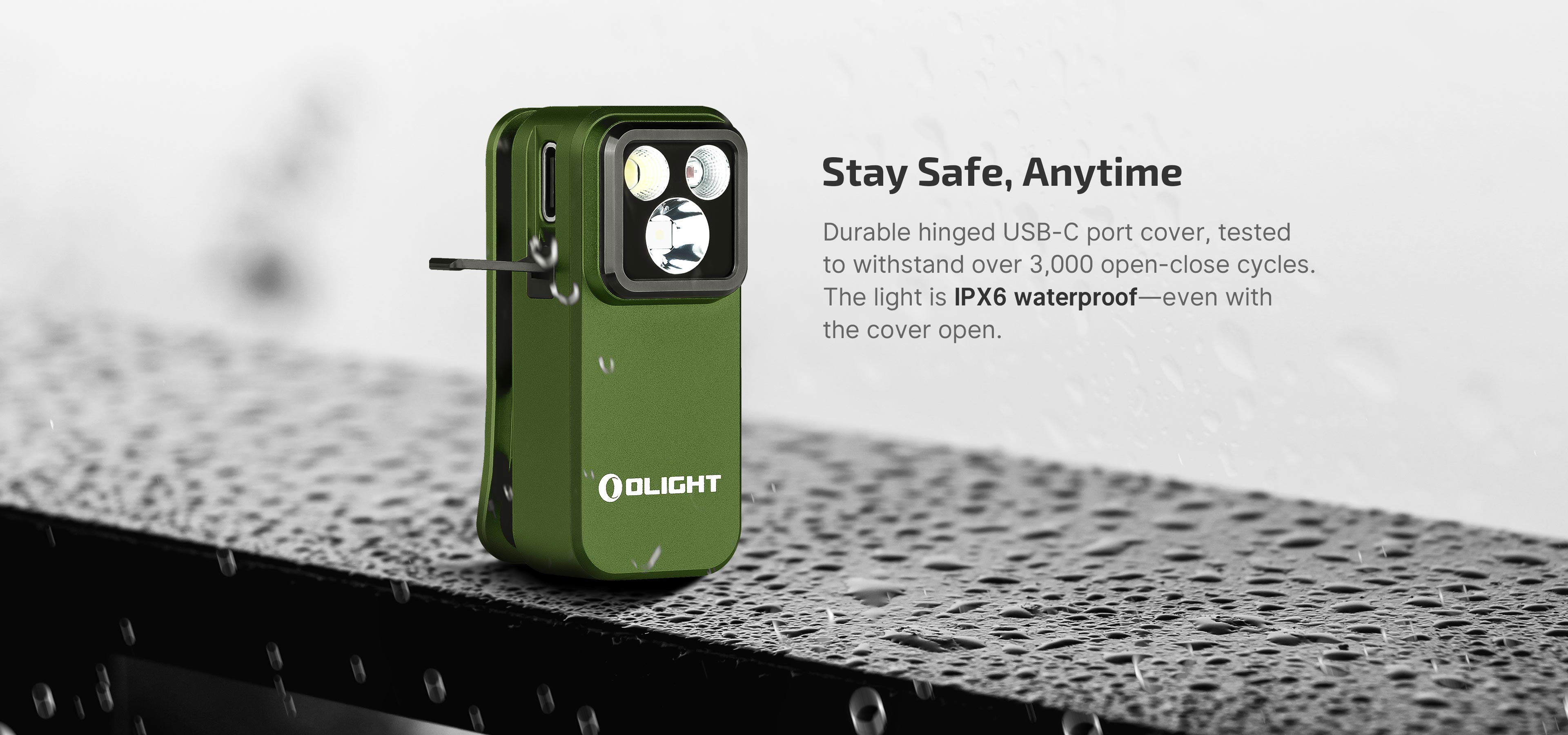 Oclip Pro Clip-On Flashlight: Versatile Lighting Solutions- Olight