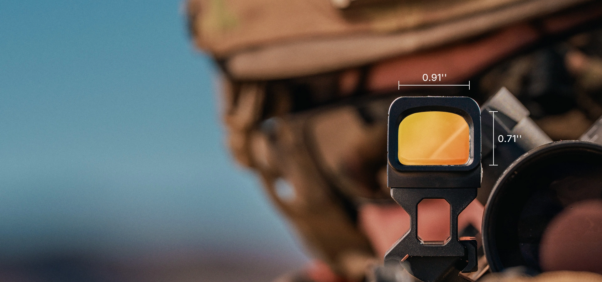 Osight XR Enclosed Red Dot Sight RMR Footprint & MRS - Olight