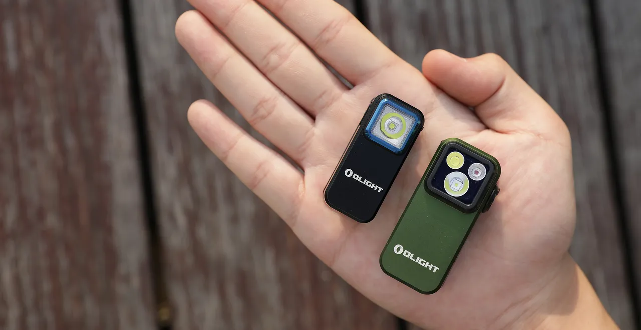 Oclip Pro clip on flashlight triple mode USB C rechargeable EDC light ...