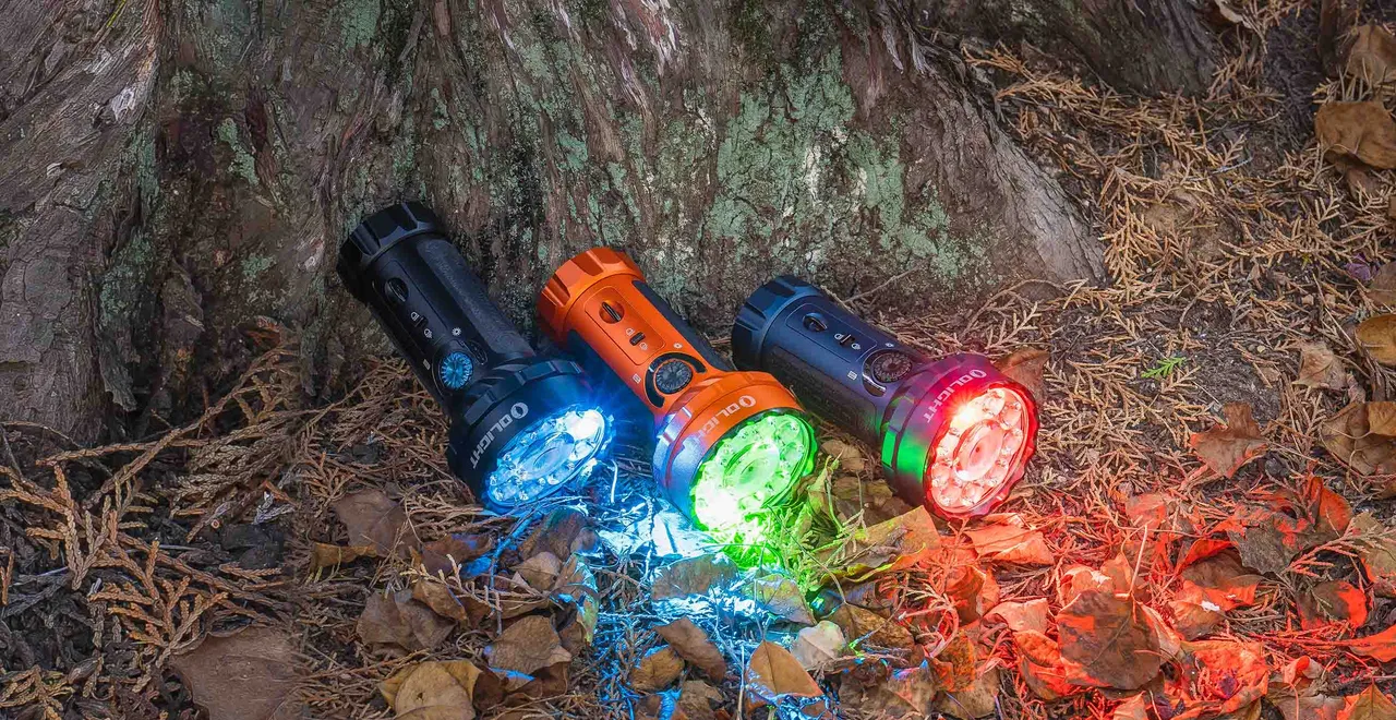Marauder Mini Powerful LED Flashlight With RGB - Olight