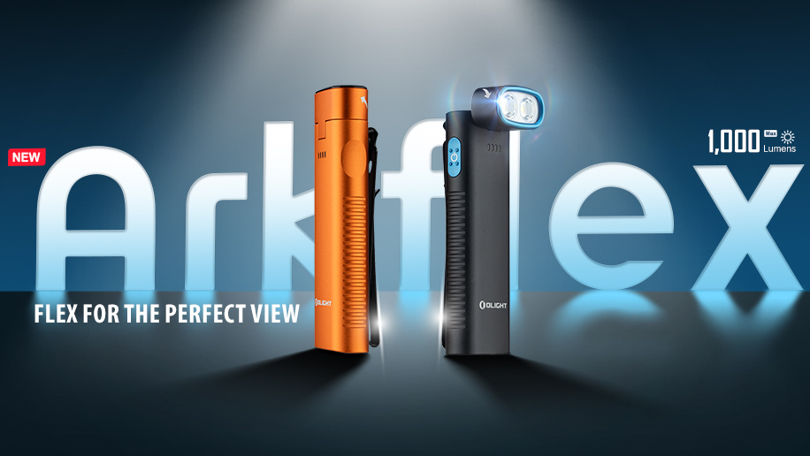 Olight Arkflex Review-1000 Lumens Adjustable Right Angle Flashlight