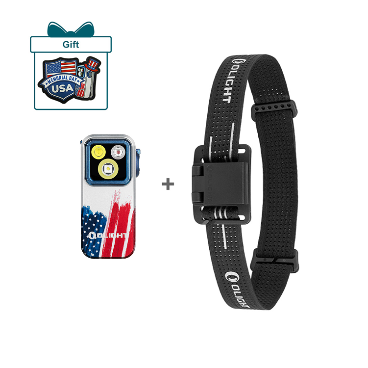 Oclip Pro Clip-On Flashlight- Olight