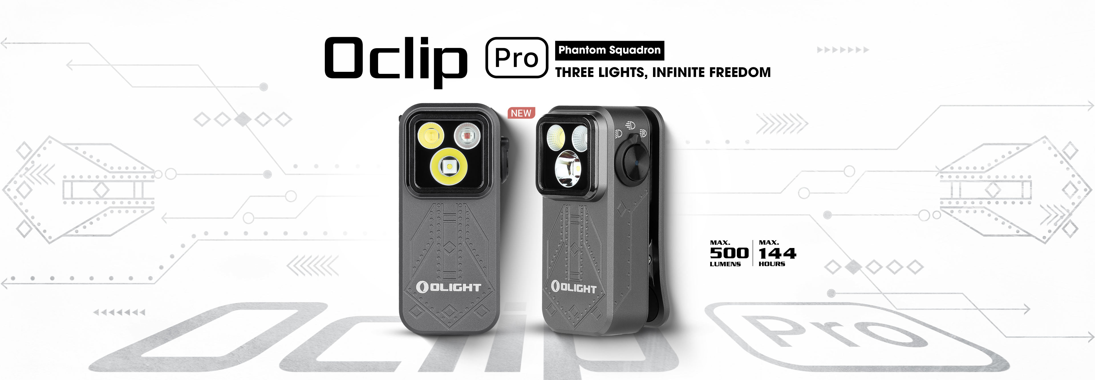 Oclip Pro Clip-On Flashlight: Versatile Lighting Solutions - Olight