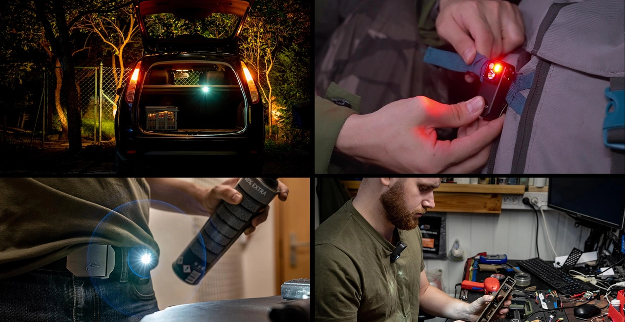 Oclip Pro: Versatile Clip-On Flashlight with Red Light - Olight