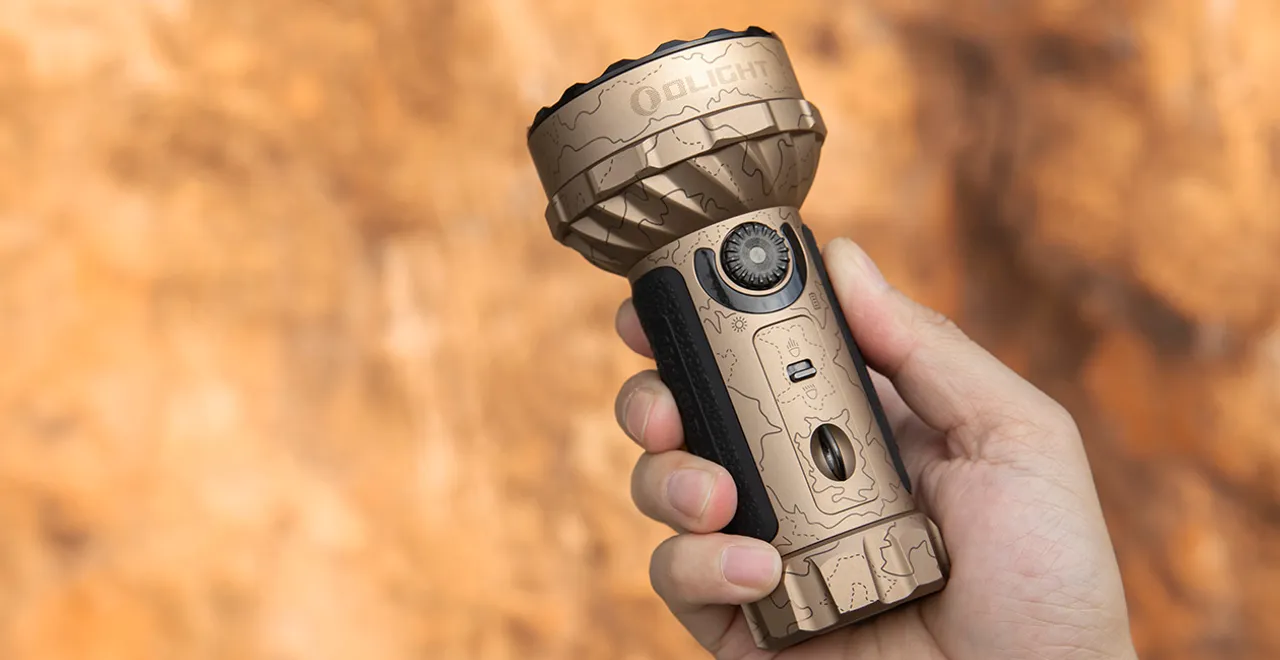 Marauder Mini Powerful LED Flashlight With RGB - Olight