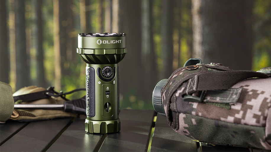 Marauder Mini Powerful Flashlight Takes Center Stage by Flood, Spot and ...