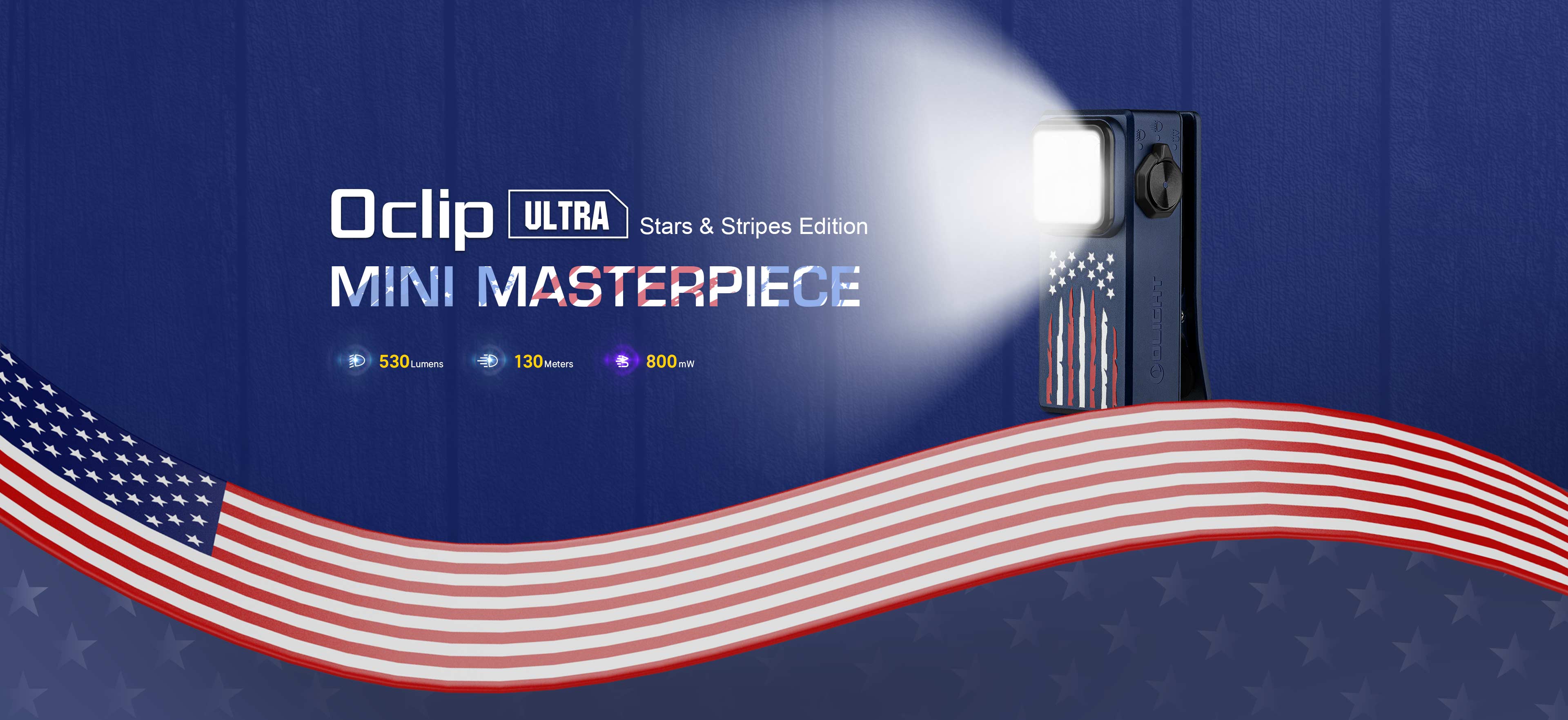 Oclip Ultra EDC Light: Versatile 3-in-1 Lighting Solution - Olight