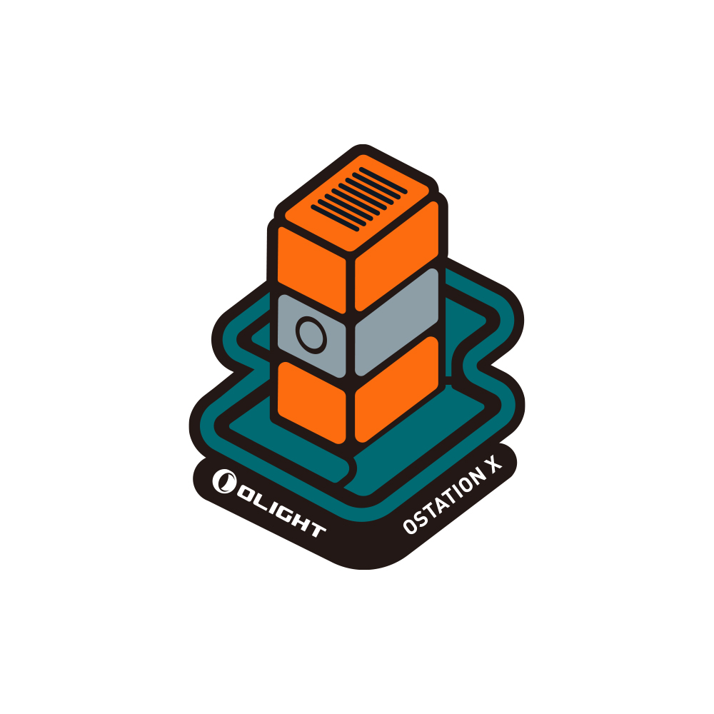 "Ostation X Patch: Multilingual Gift from Olight Store" - Olight