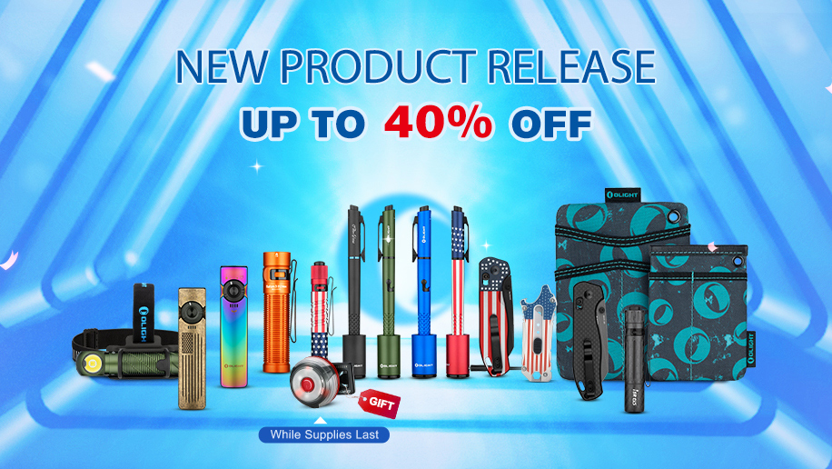 Olight New Release and Limited Edition in May 2023-Up to 40% OFF