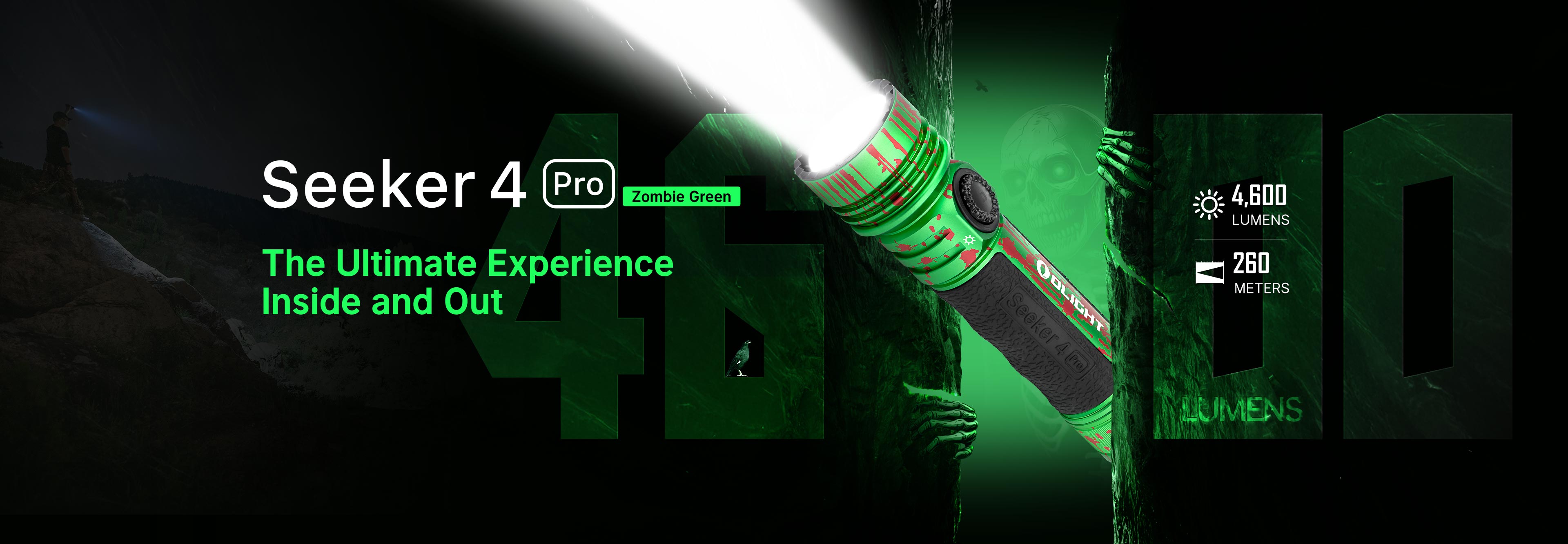 Seeker 4 Pro High Power Flashlight - Olight