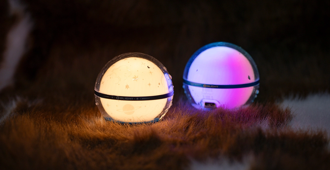 Sphere C Smart Ambient Light 360 Degree App Control USB-C IP56 - Olight