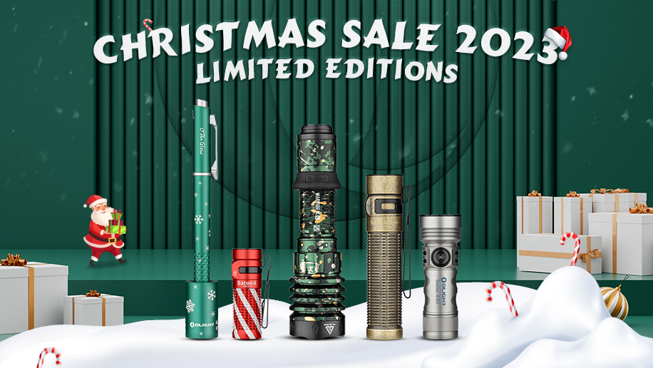 Olight's Limited Edition Flashlights for Christmas 2023