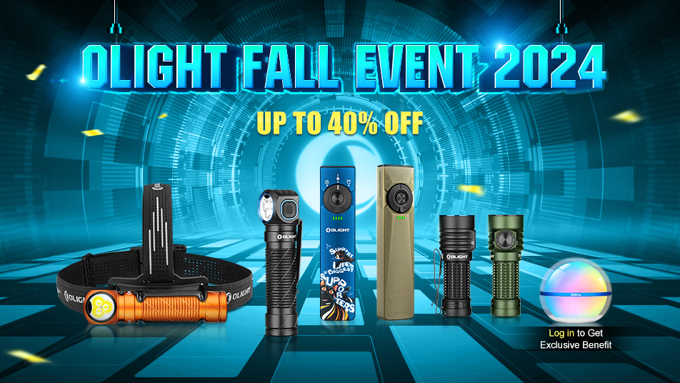 Olight Fall Event 2024 New Release - 5 Surprises Are Ready For You